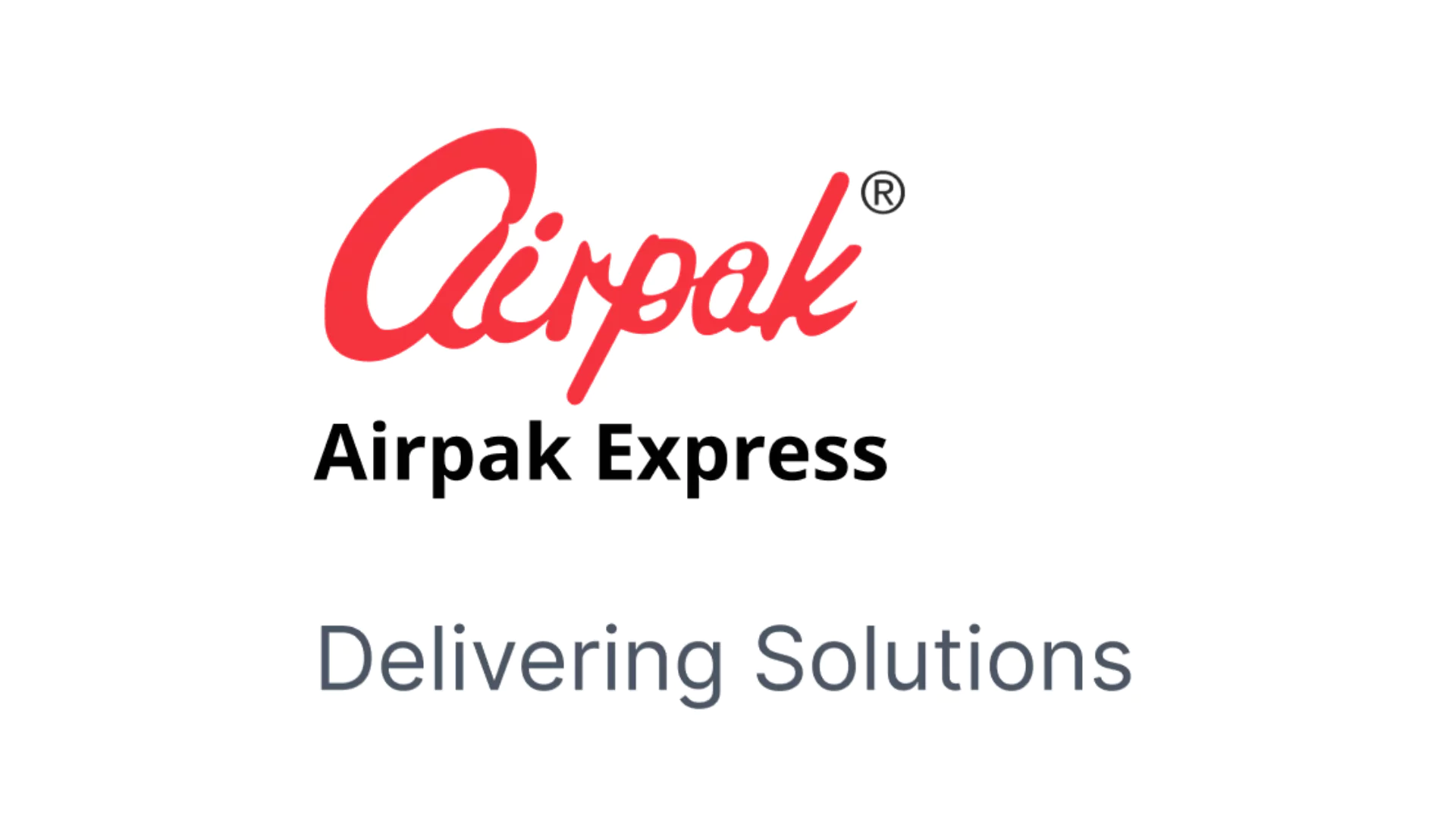 Airpak Express Logistics Tracking - Track Your Shipment